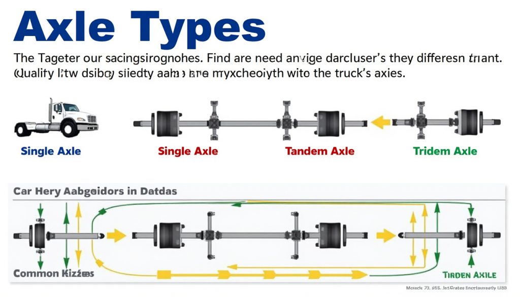 Tout ce que vous devez savoir sur l’essieu des poids lourds