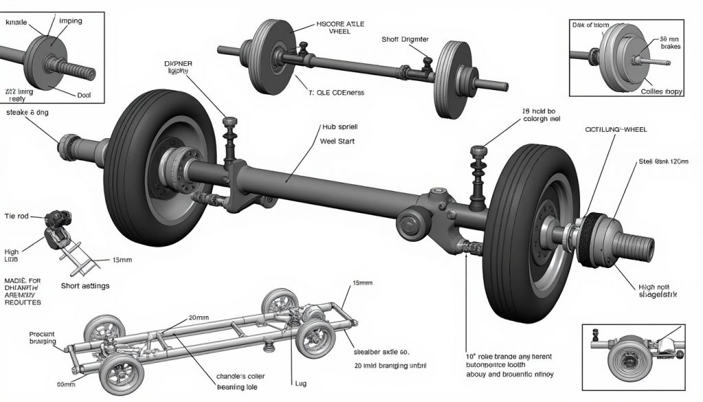 Tout ce que vous devez savoir sur l’essieu des poids lourds