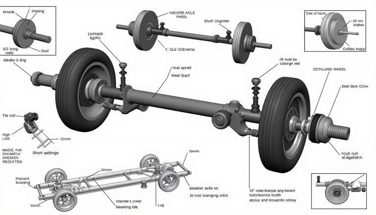 Tout ce que vous devez savoir sur l’essieu des poids lourds